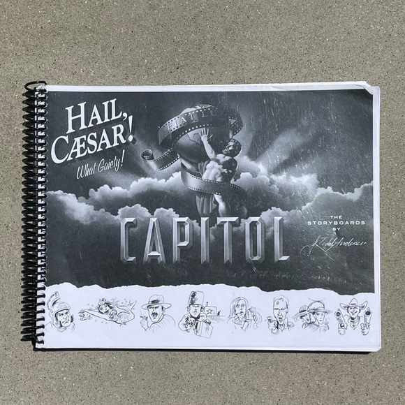 Other | Rare Hail Caeser 216 Movie Production Used Storyboard Book J ...